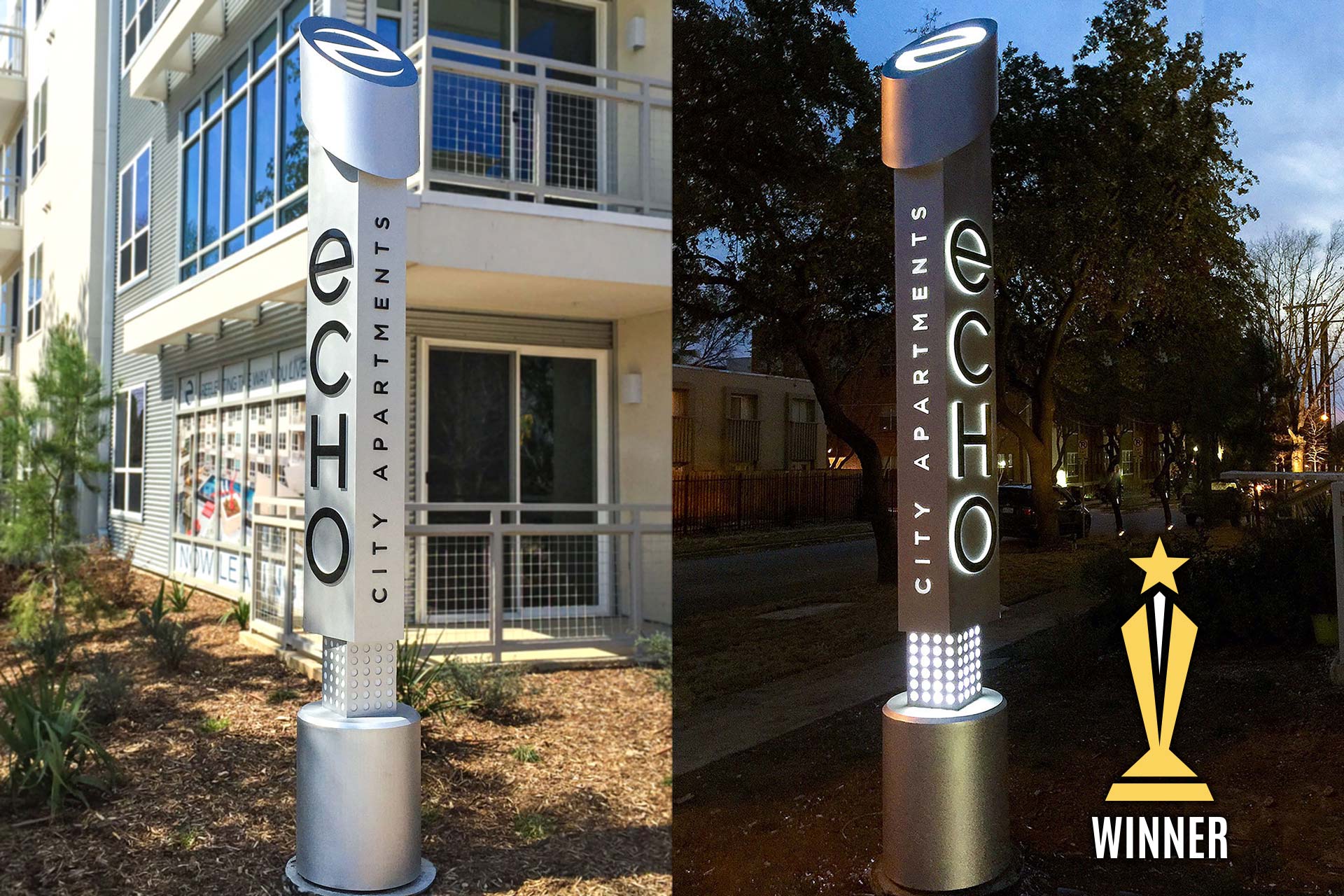 Echo Pylon Monument Design | Robinson Creative Inc.